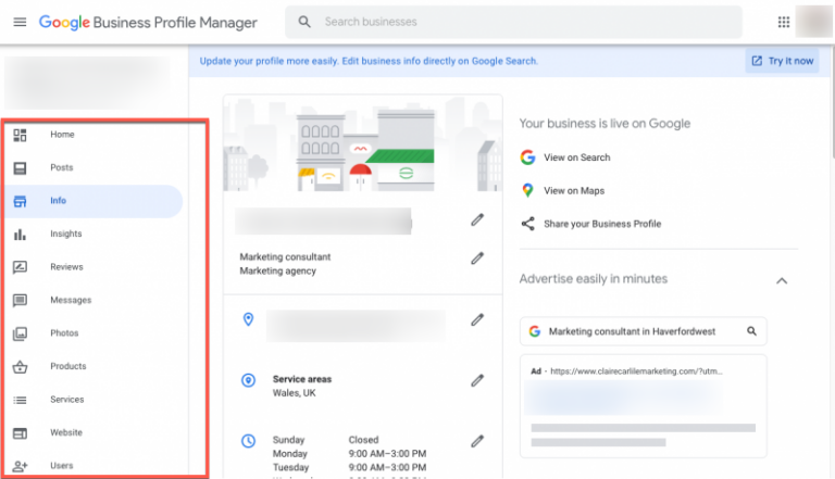How To Manage Your Google Business Profile on Google Search and Maps ...
