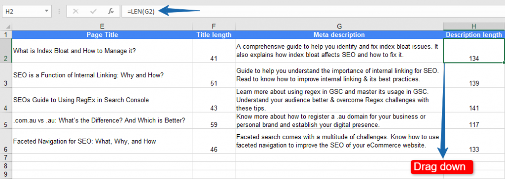 17 Excel Formulas Every SEO Must Know » Supple Digital Blog