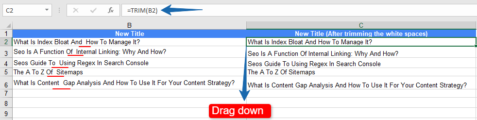 17 Excel Formulas Every Seo Must Know Supple Digital Blog