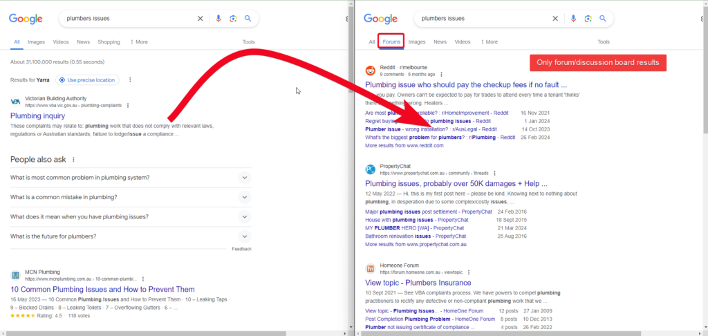 Google Forum Search Bookmarklet » Supple Digital